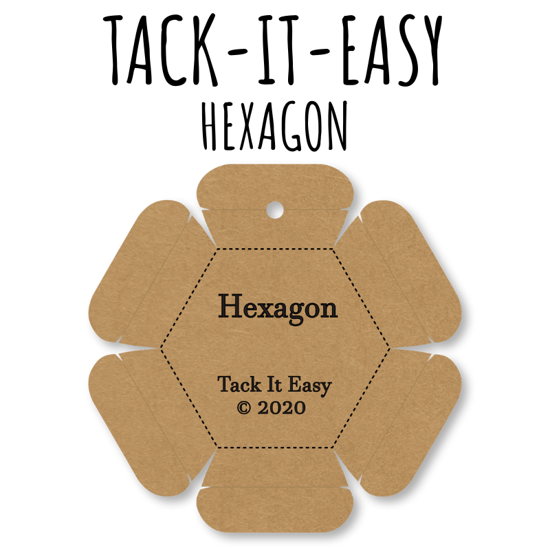 Tack-It-Easy Hexagon Gadget – Paper Pieces