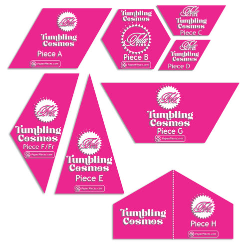 Tumbling Cosmos by Tula Pink – Paper Pieces