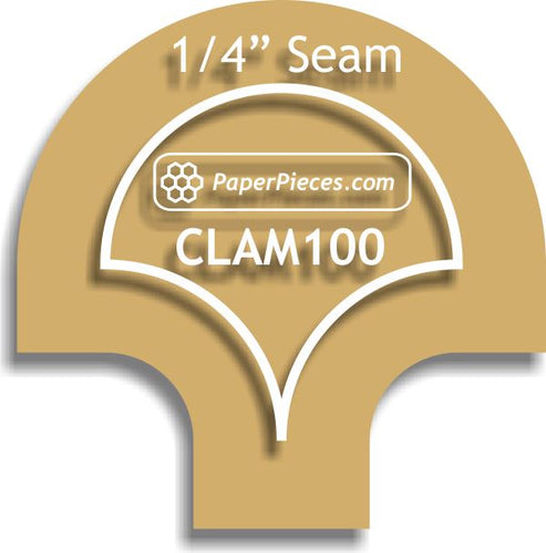 1" Clamshell – Paper Pieces