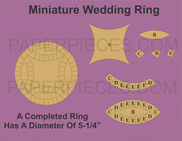 Double Wedding Rings – Paper Pieces
